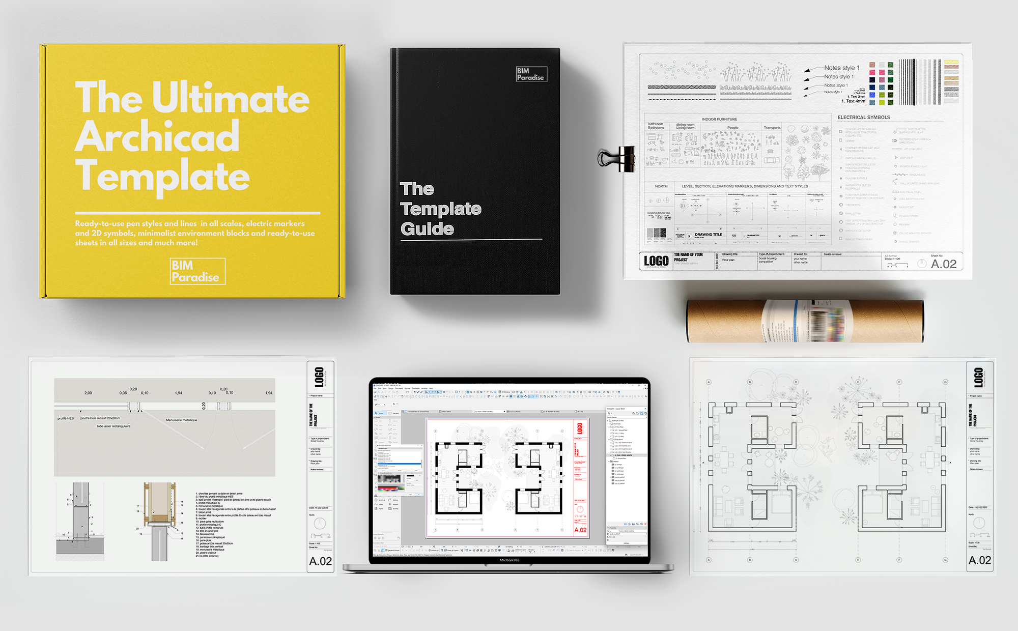 All-in-One ArchiCad Template – BIM Paradise